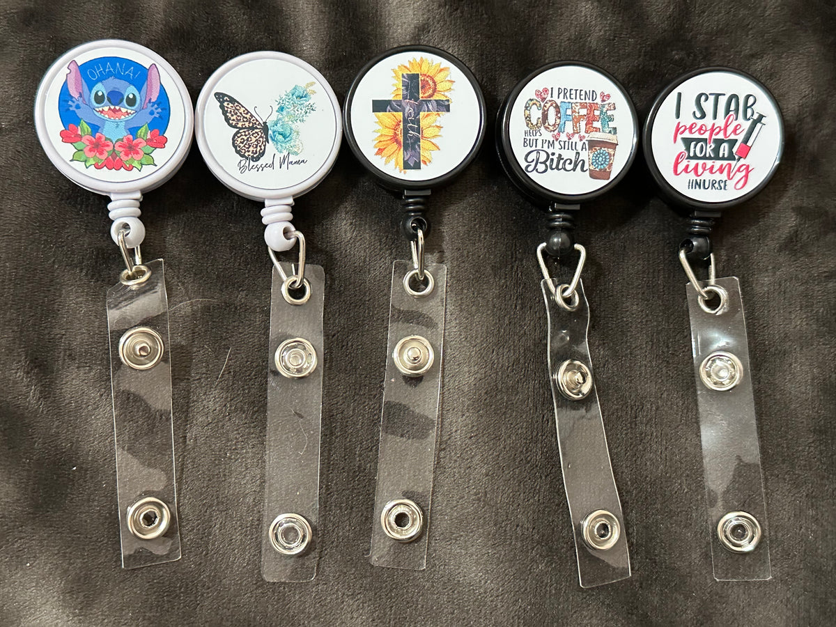Printed Badge reels – AsCraftSupply