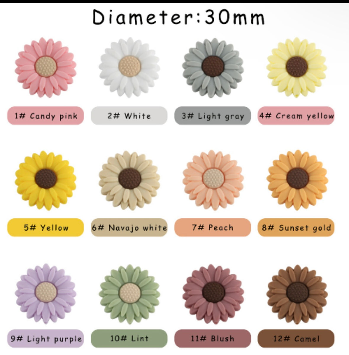 Solid Flowers – AsCraftSupply